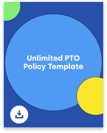 Unlimited PTO Policy Template